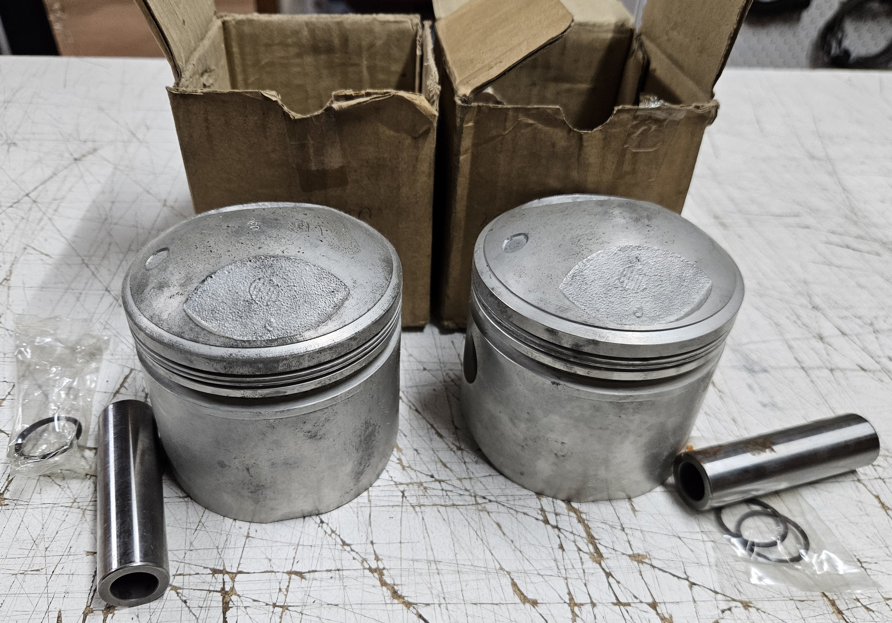 PISTON KIT - .030 OS - 1974-1980 SHOVELHEAD MODELS LOW COMP 1200CC - N ...